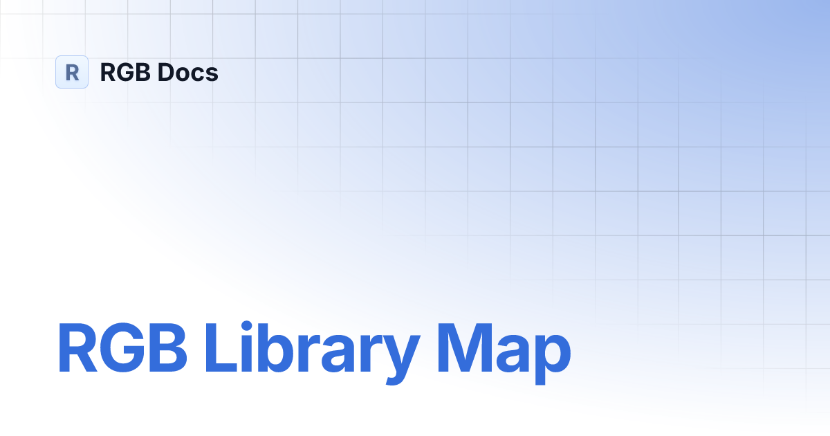RGB Library Map | RGB Docs